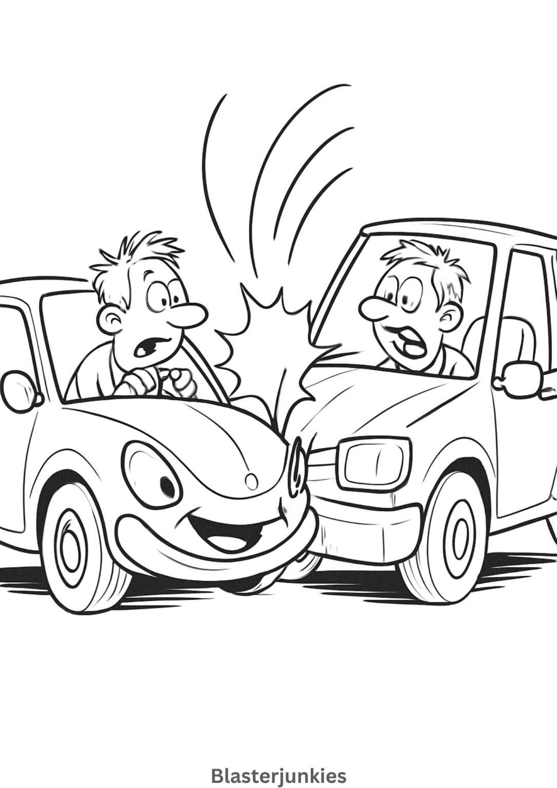Race Car Coloring Pages