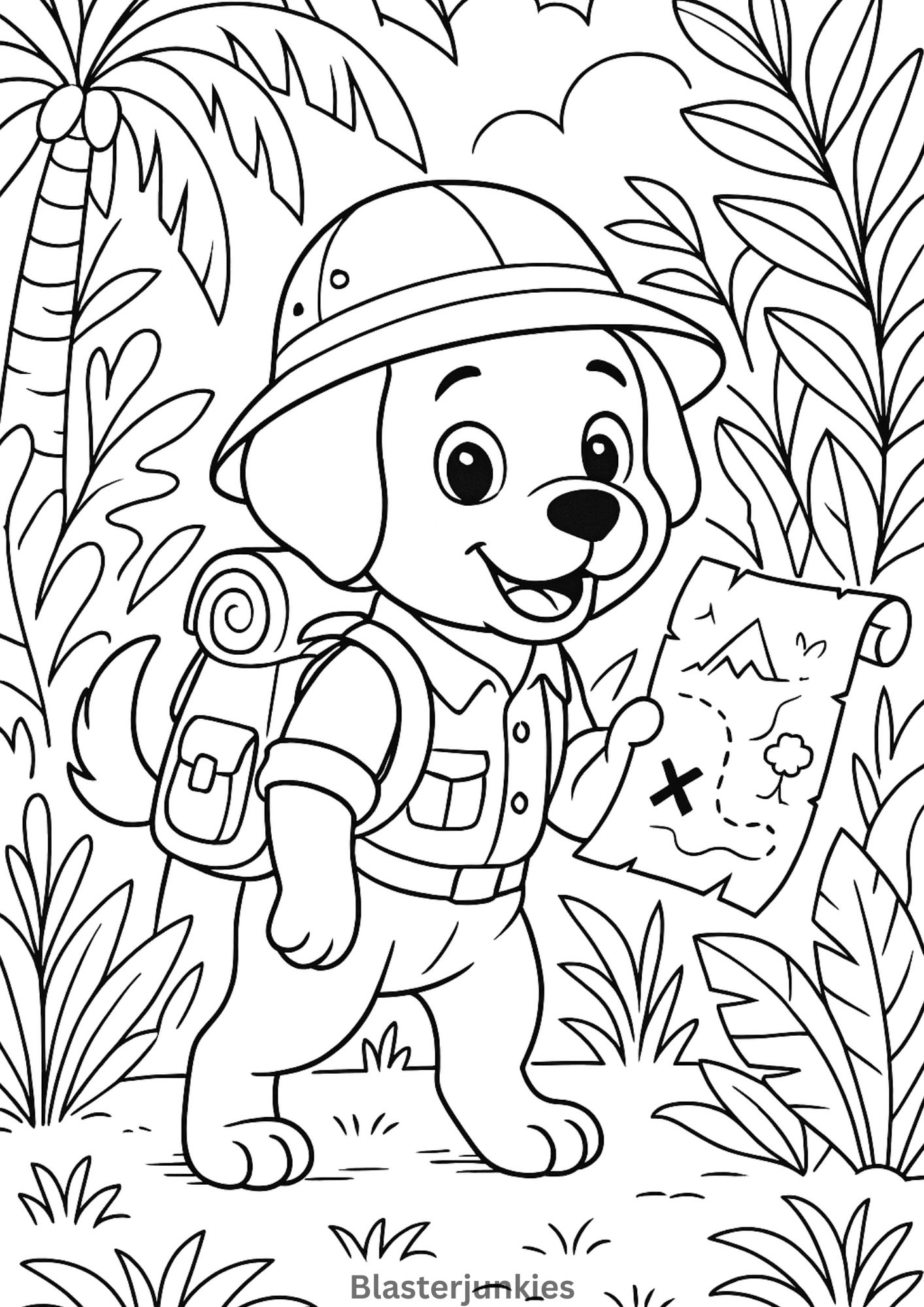 Puppy Coloring Pages (100% Free)