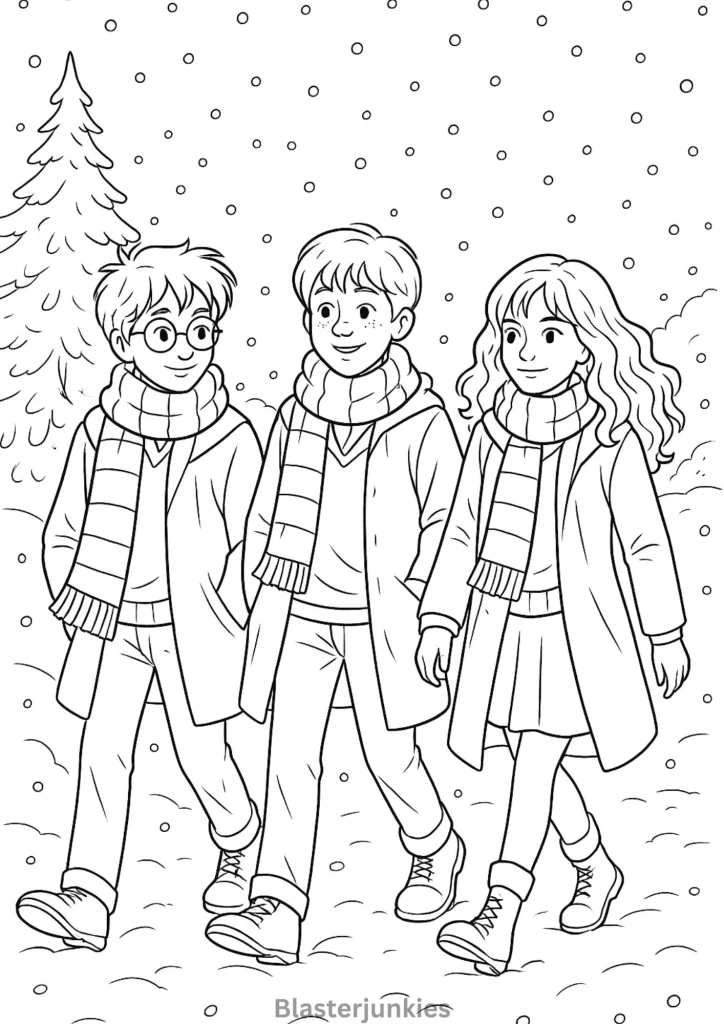 Harry Potter Coloring Pages