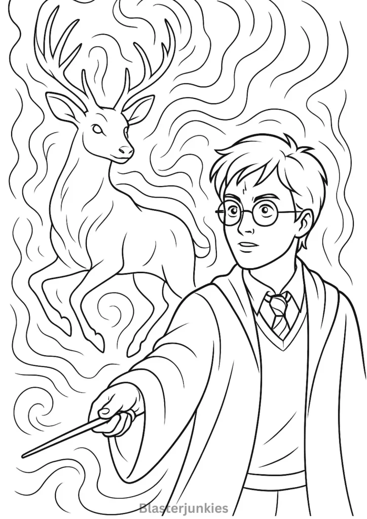 Harry Potter Coloring Pages