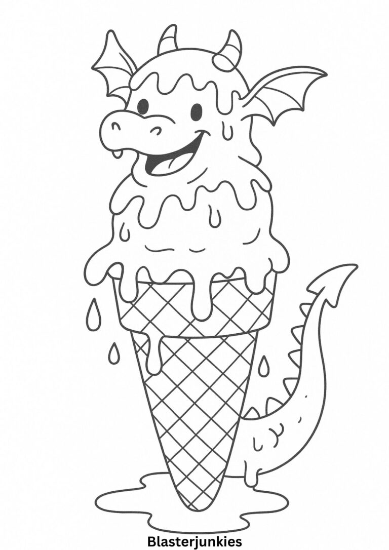 Dragon Coloring Pages Printable For Free