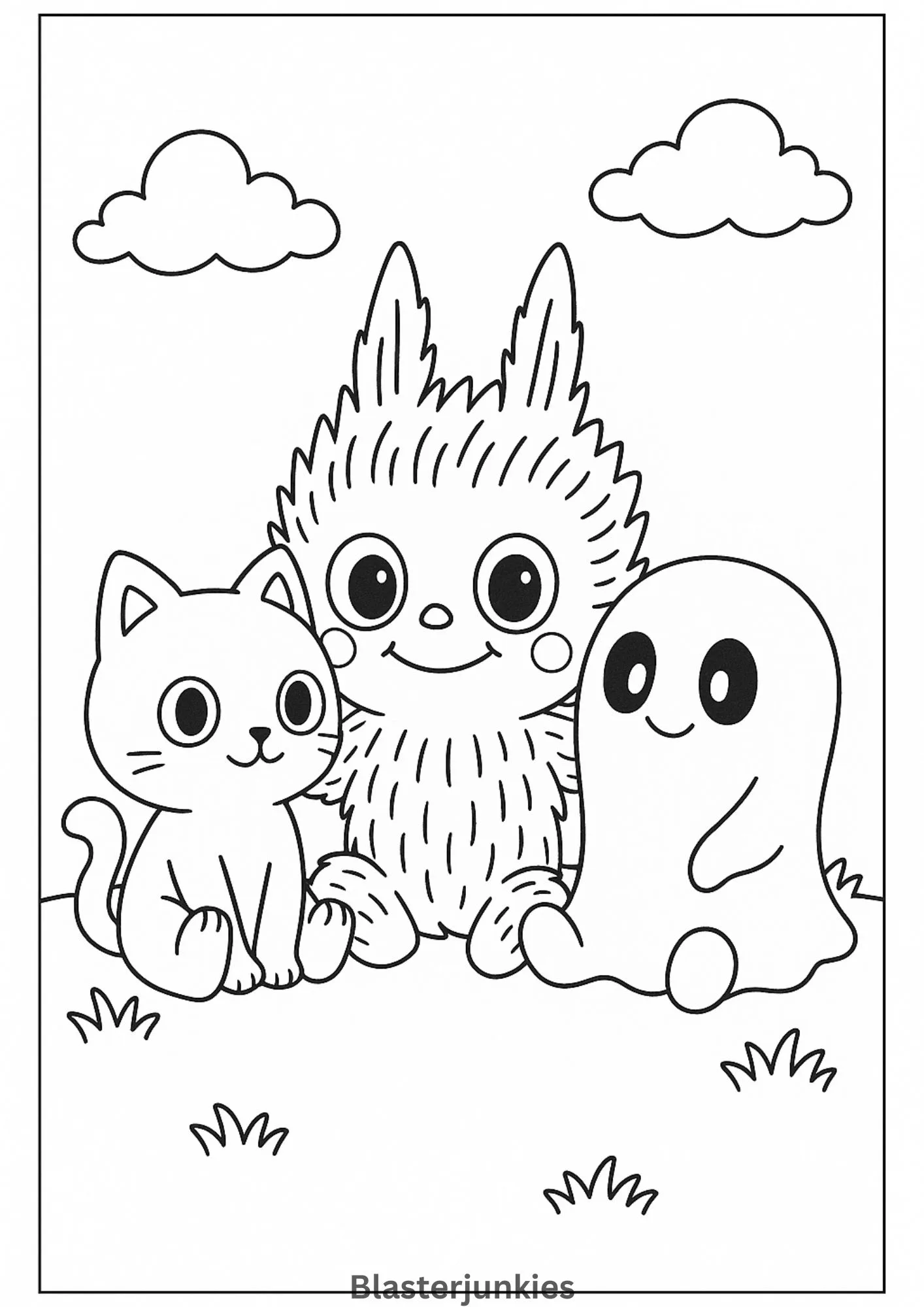 Labubu Coloring Pages