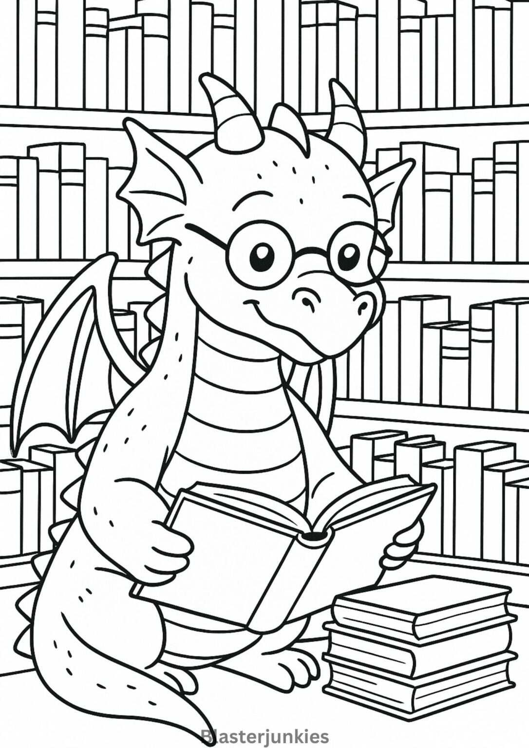 Dragon Coloring Pages Printable For Free
