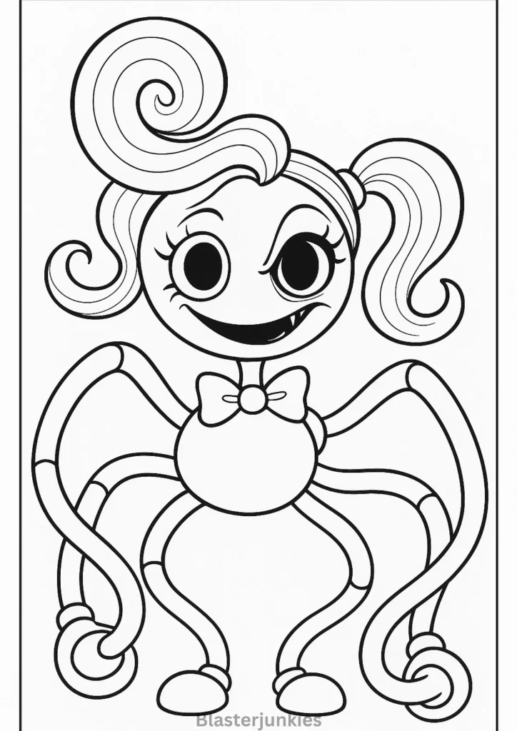 Poppy Playtime Coloring Pages