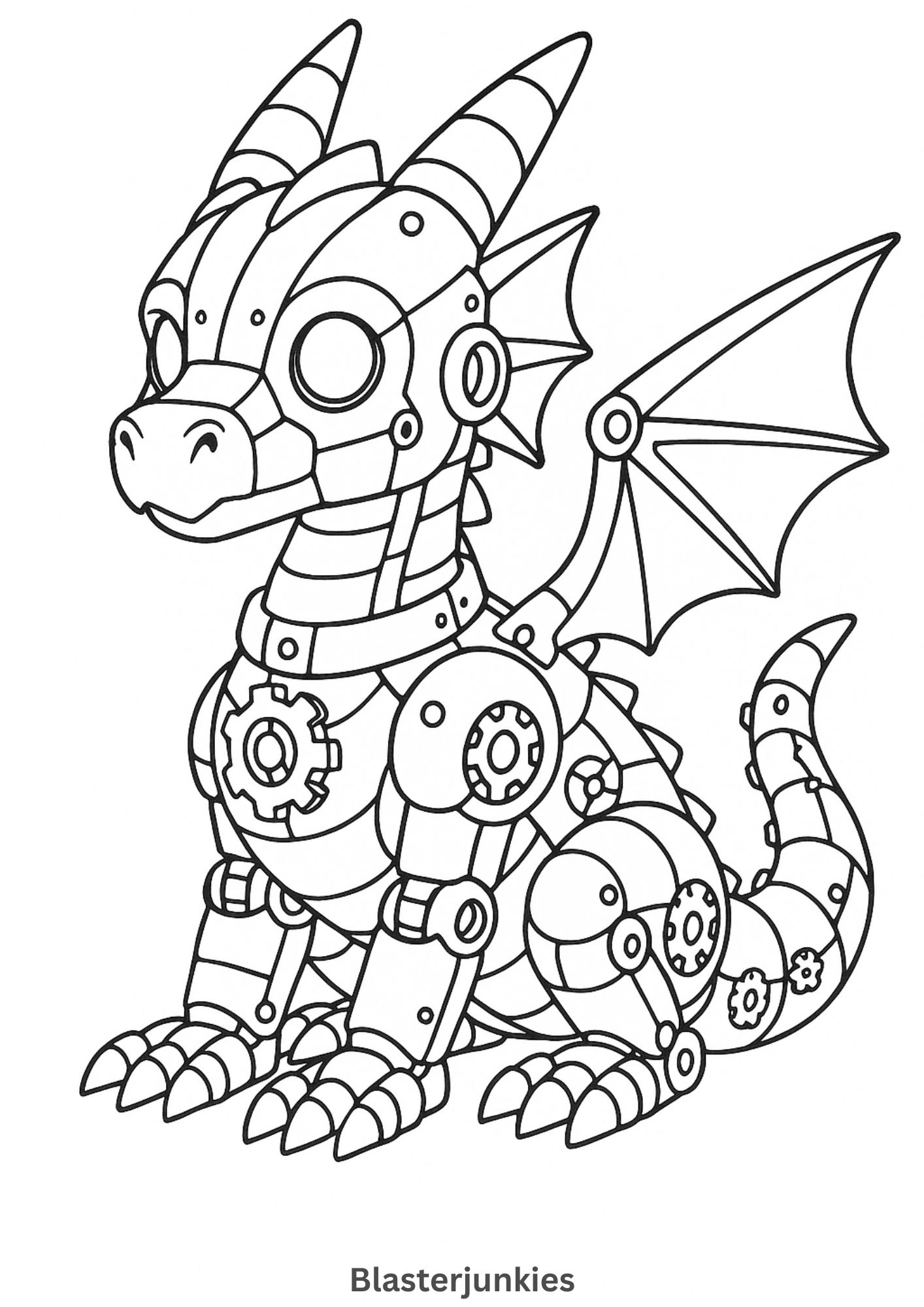 Dragon Coloring Pages Printable For Free
