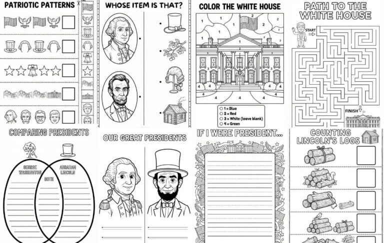 The Ultimate Presidents' Day Activity Pack: 10 Free Printable ...