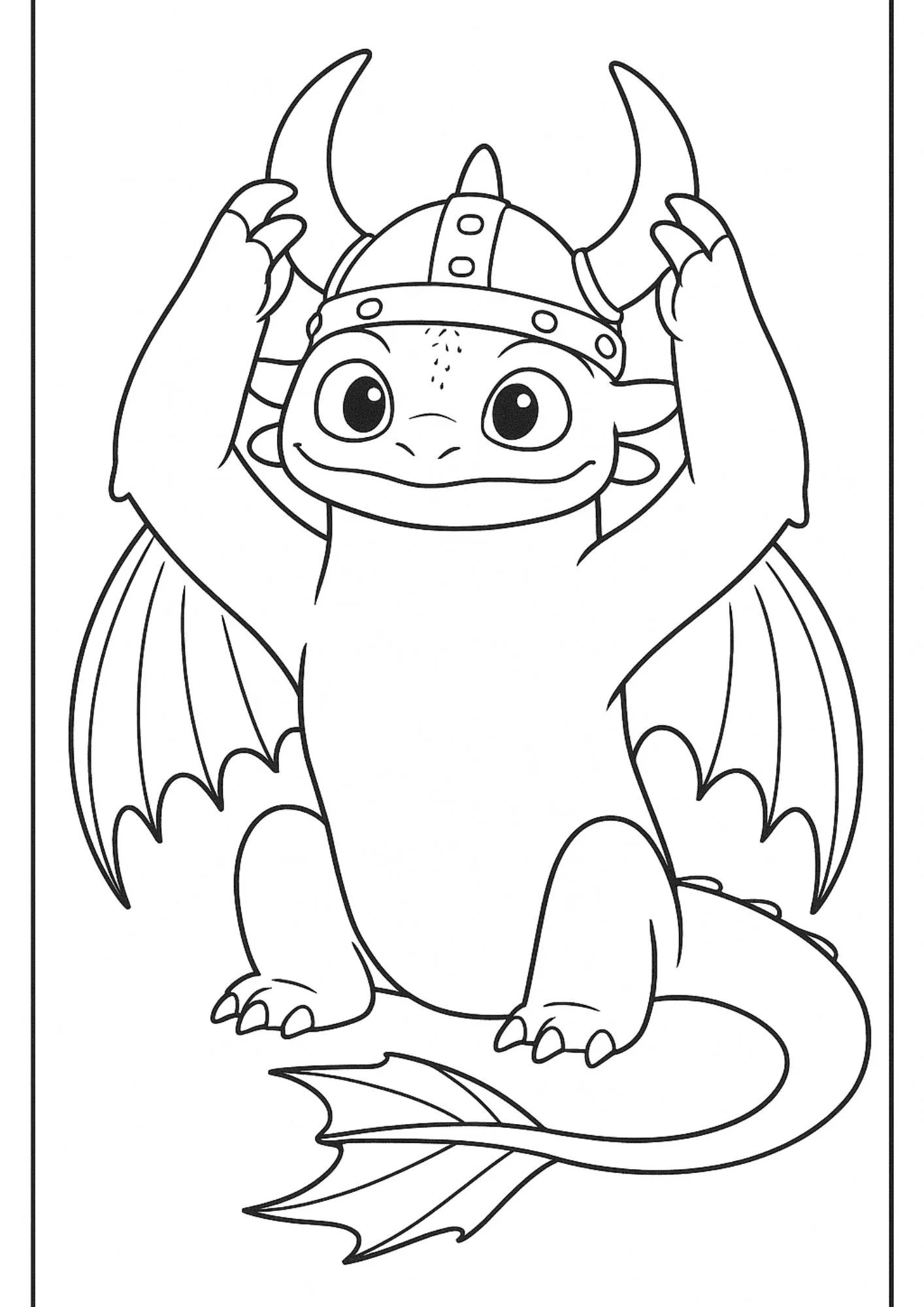 How to Train Your Dragon Coloring Pages